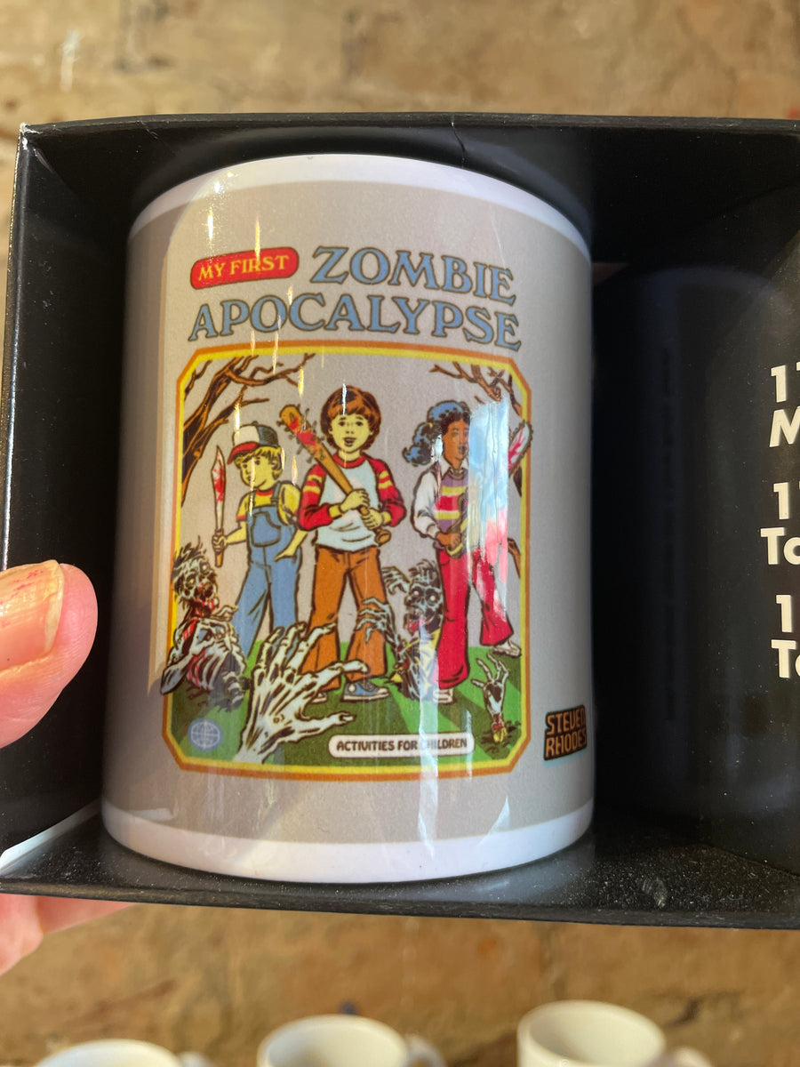 My First Zombie Apocalypse Steven Rhodes Coffee Mugs! – LEN: Democratic ...
