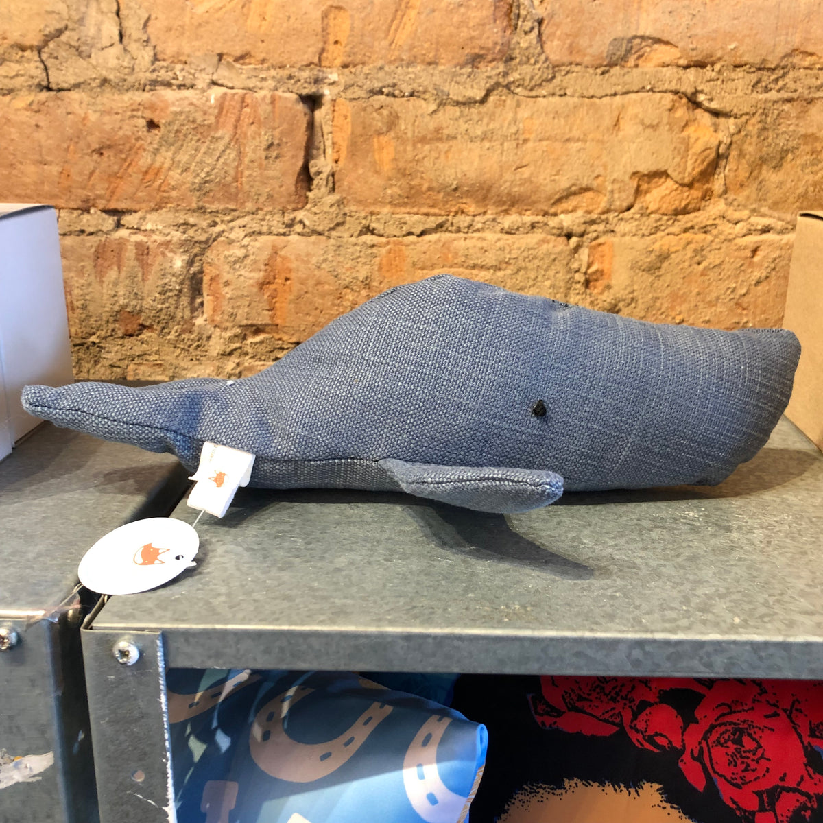 Great Blue Whale Stuffie - Leikey Designs – LEN: Democratic Purveyors